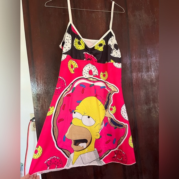 Intimates & Sleepwear | Homero Simpson Character Chemise With Donut ...